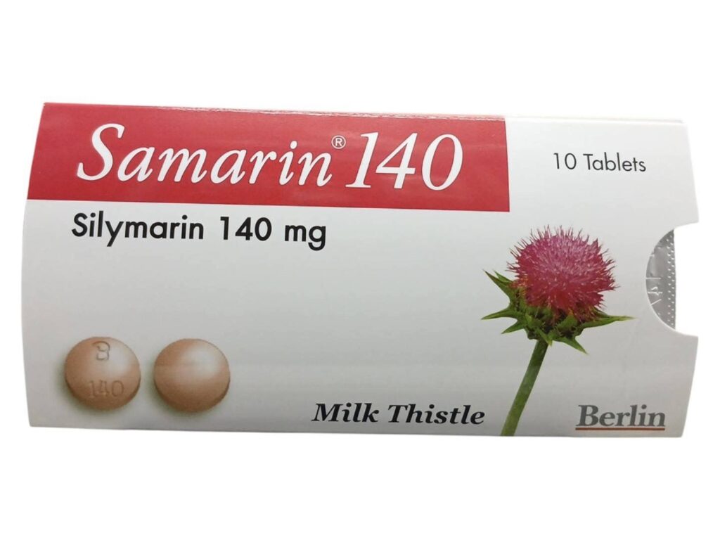 Samarin 140 mg (Silymarin) 10เม็ด | Liver Treatment - MediMedix